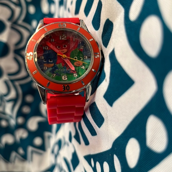 Accessories | 3 2bundle Pj Masks Kids Watch Red Owlette Cat Boy Geiko ...